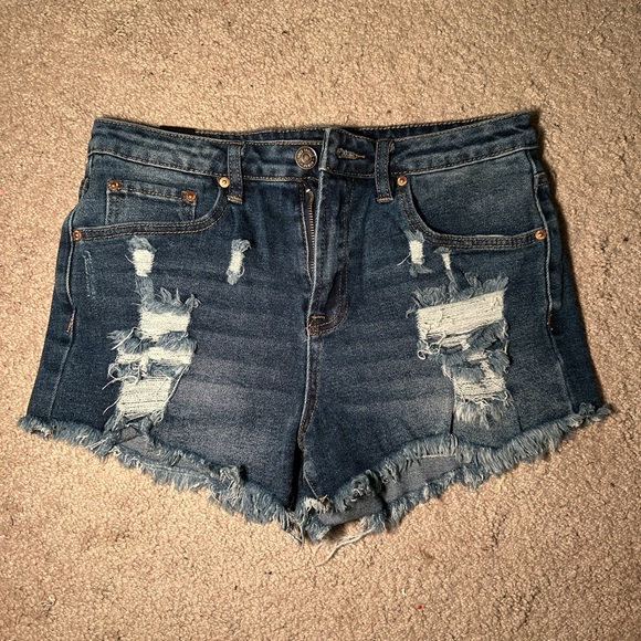 Almost Famous | Shorts | Distressed Denim Women Shorts | Poshmark